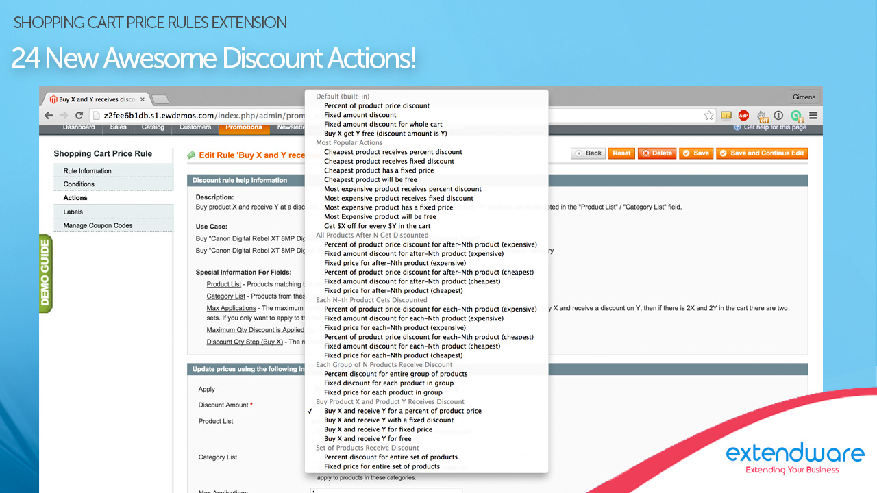 Create Discounts and Promotions with Shopping Cart Price Rules ...